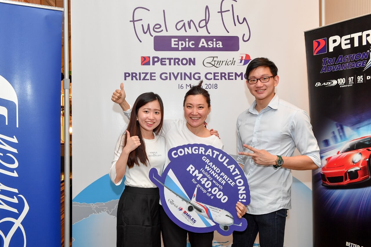 Petron, Malaysia Airlines Reward Loyal Customers